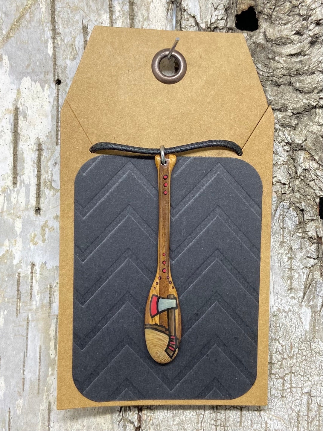 Hatchet Canoe Paddle Pendant - Etsy