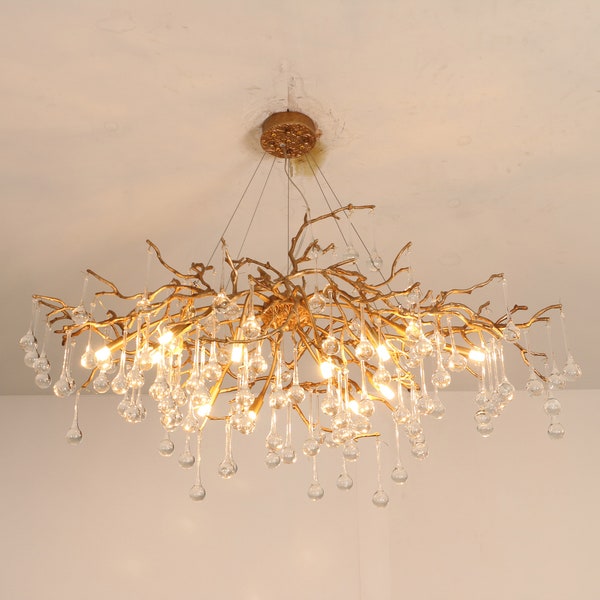 Tree Branch Ceiling Lamp - Etsy