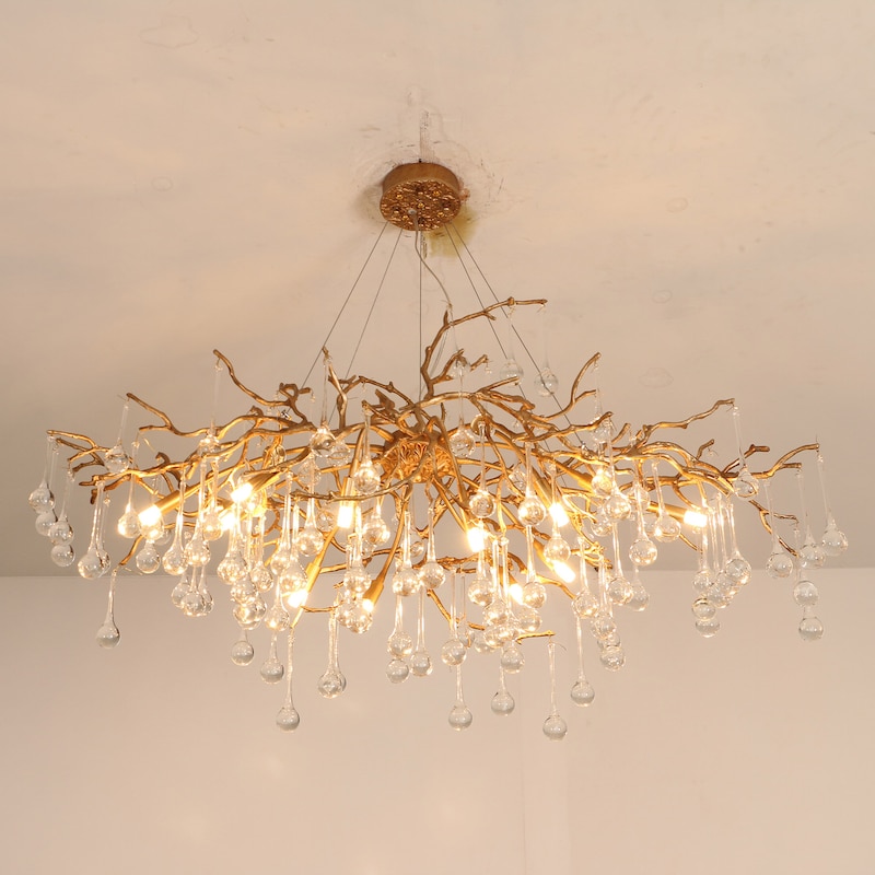 Tree Branch Chandelier - Etsy