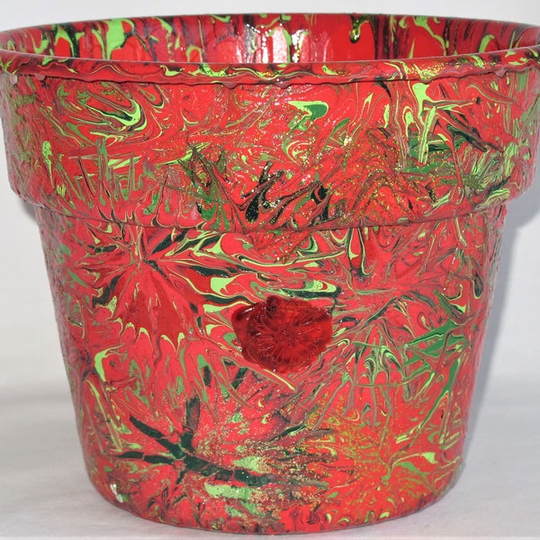 Colorful Flower Pots - Etsy