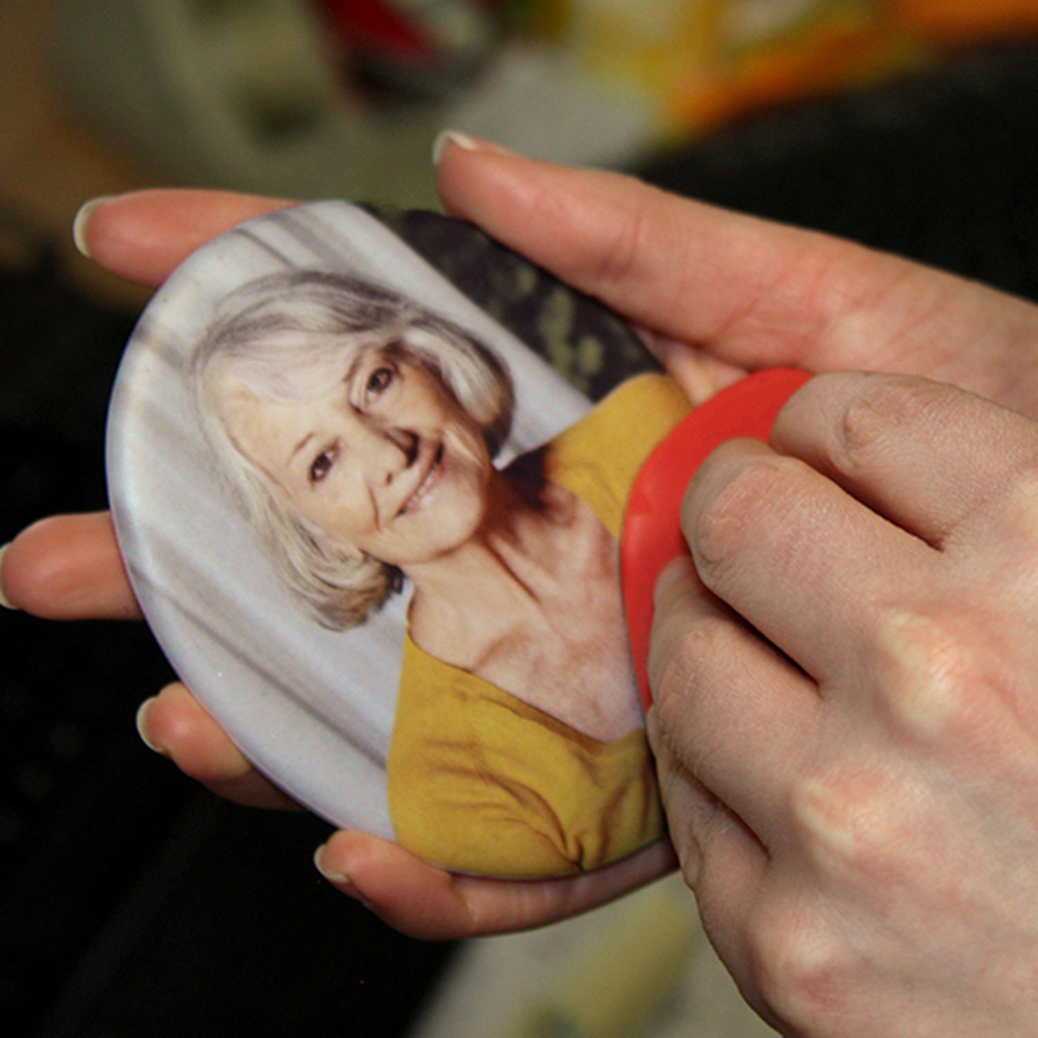 Ceramic Memorial Photo Plaque for Headstones - 5x7cm, Fade-resistant ...