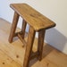 Wooden Milking Stool Large/ Rustic Bench - Etsy UK