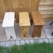 Rustic Wooden Milking Bench Seat/ Stool Table - Etsy