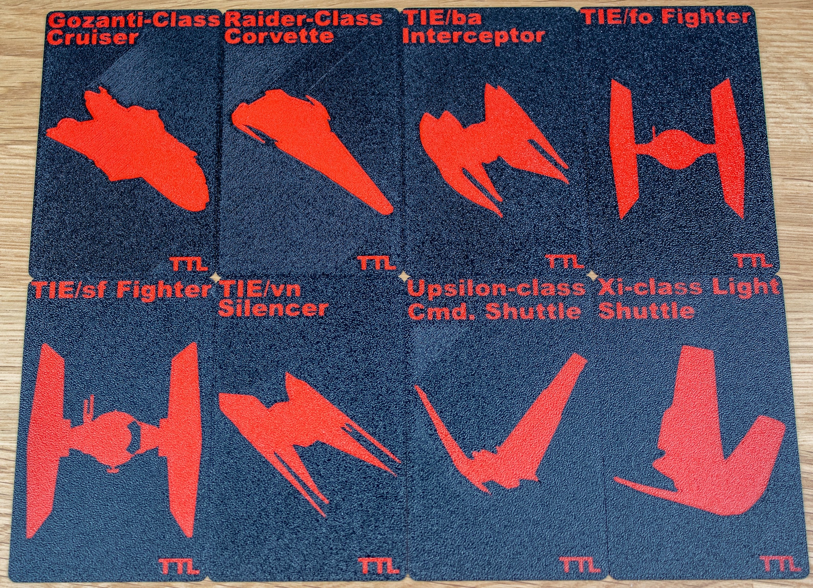 Card Dividers for Star Wars X-wing 2.0 - Etsy