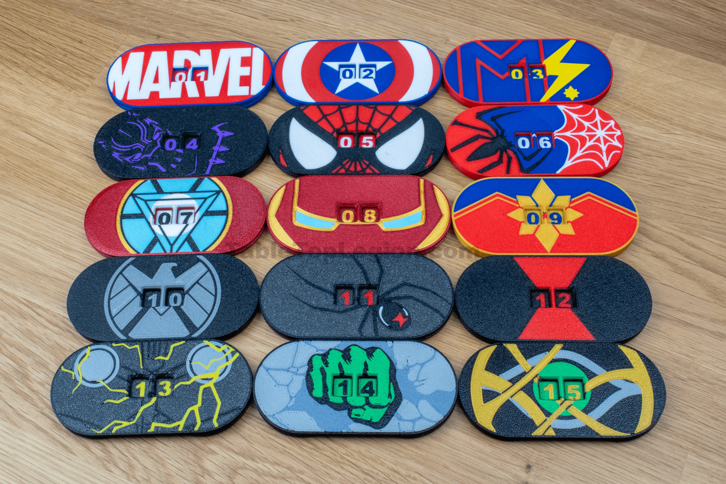 Player Health Tracker for Marvel Champions the Card Game LCG | Etsy