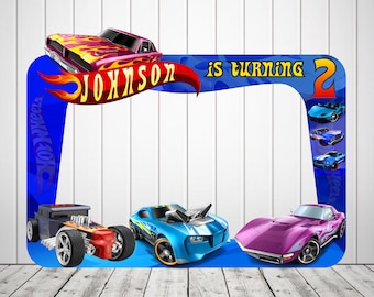 Hot wheels backdrop | Etsy