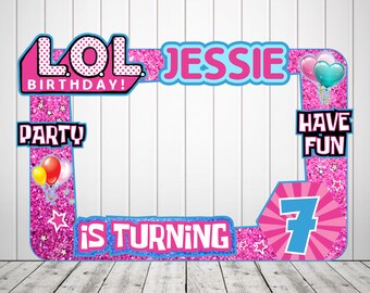 Birthday frame | Etsy