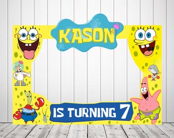Spongebob banner | Etsy