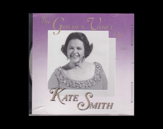 Vintage Kate Smith CD: the Golden Voice of Kate Smith - Etsy