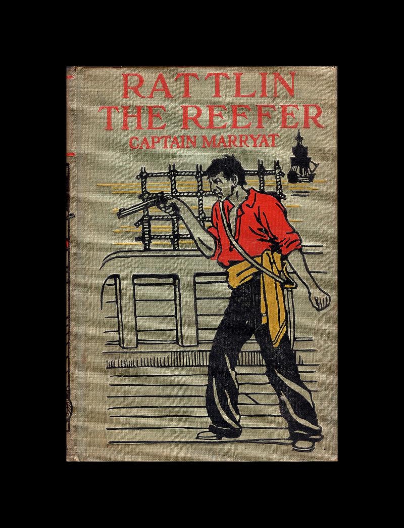 Vintage Book Rattlin the Reefer by Captain Marryat Historical - Etsy