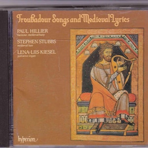 Vintage CD: Troubadour Songs and Medieval Lyrics Paul Hillier, Stephen ...