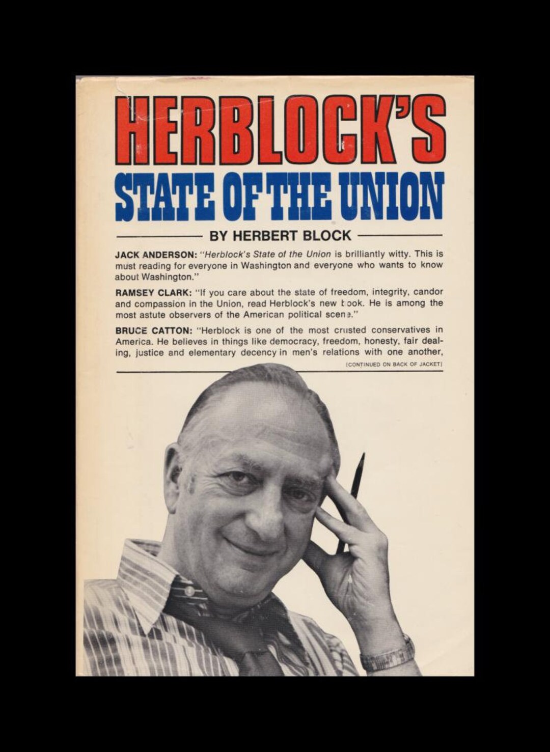 Herblock's State of the Union by Herbert Block HC Humor 1972 - Etsy