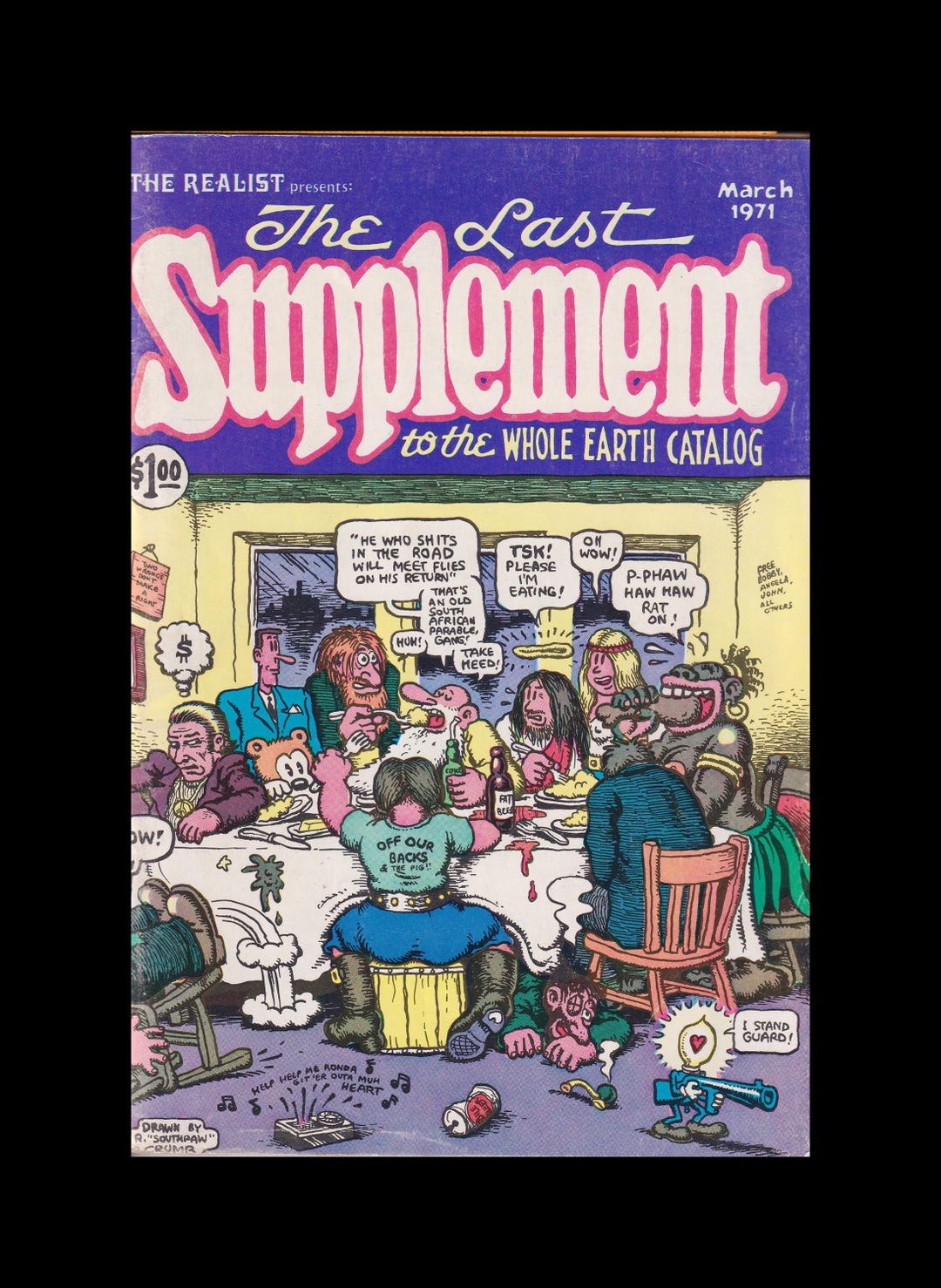 The Last Supplement to the Whole Earth Catalog, 1971, R. Crumb Cover ...