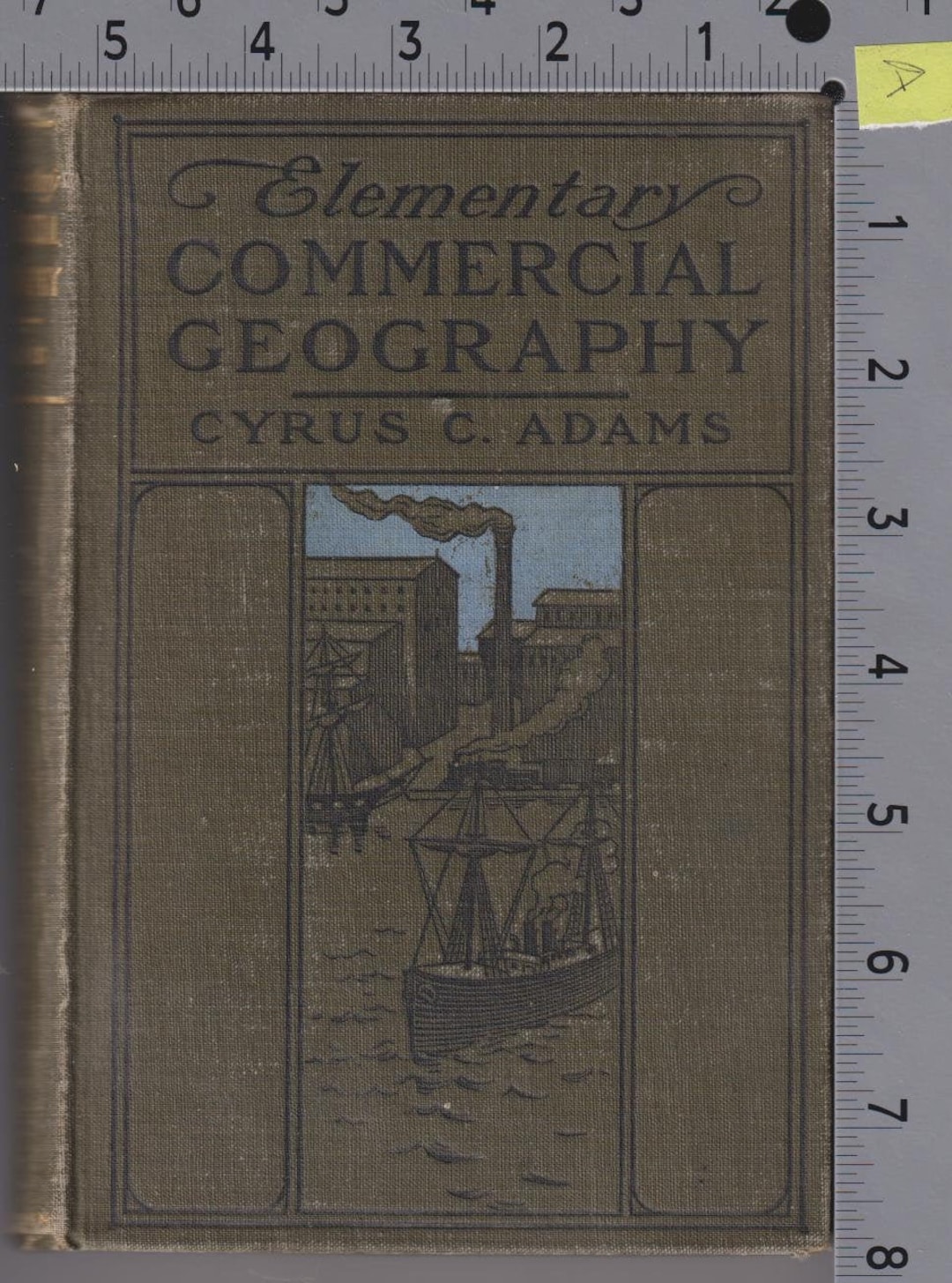 Elementary Commercial Geography by Cyrus C. Adams 1902 - Etsy