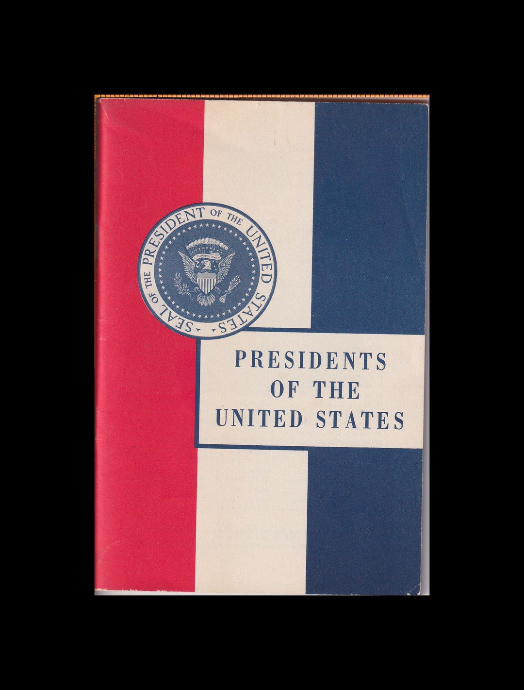 John Hancock's Presidents of the United States Pamphlet up to Dwight D ...