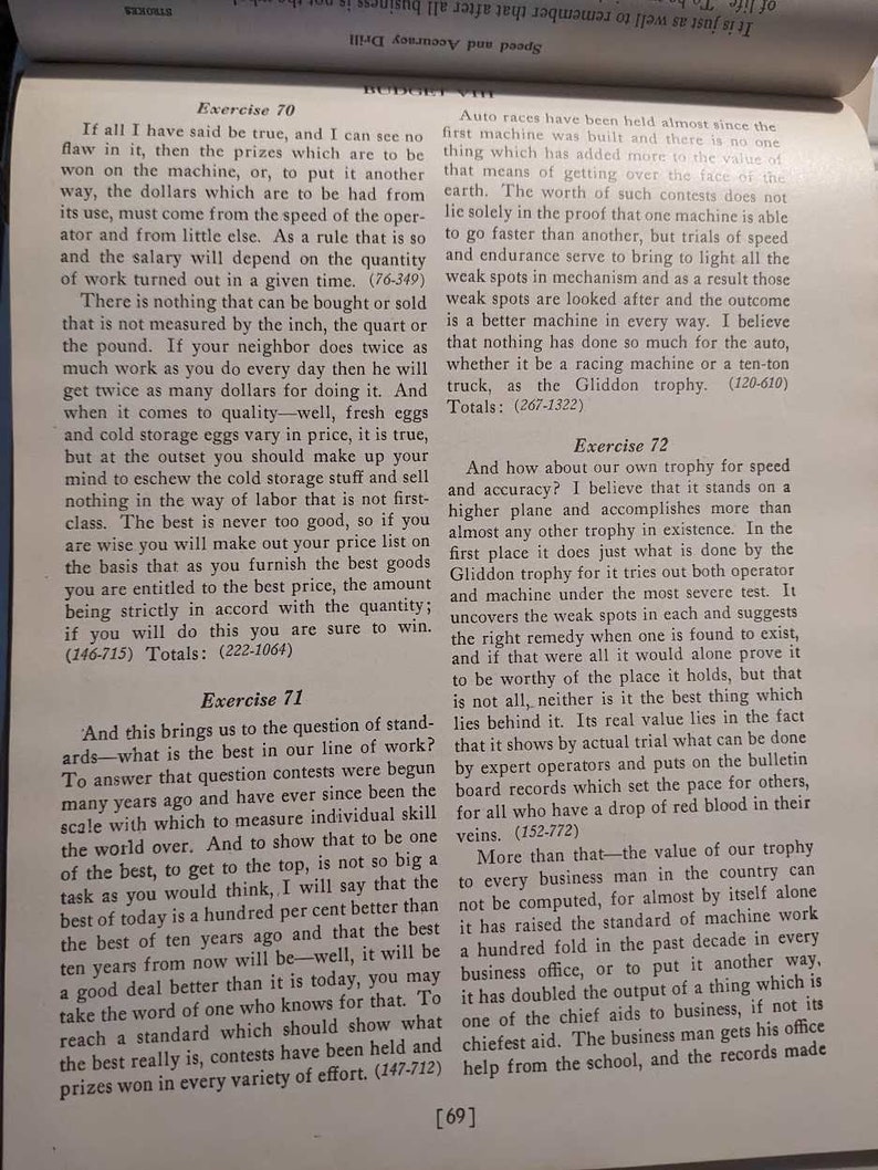 20th Century Touch Typewriting Complete typing Manual by - Etsy