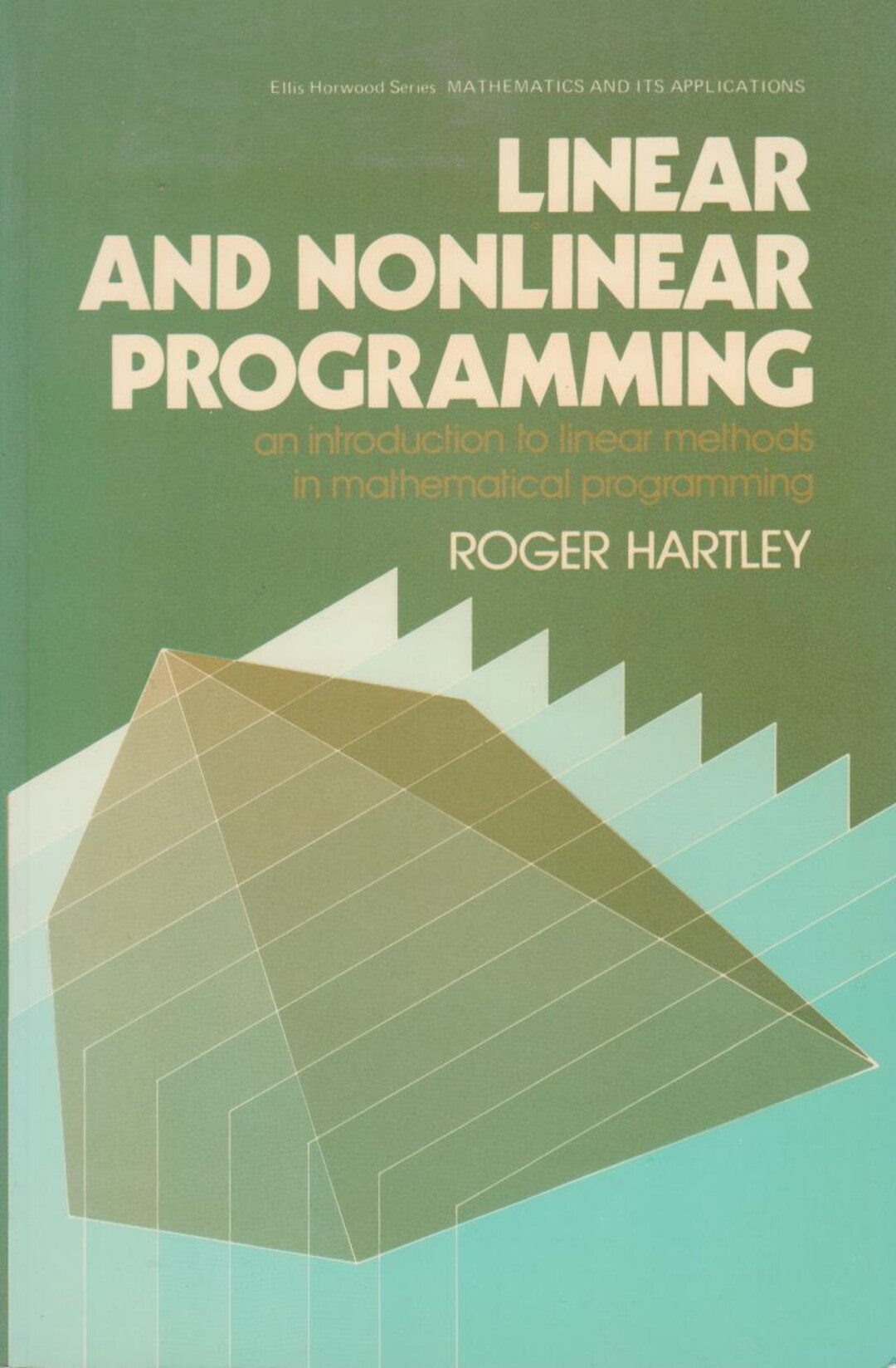 Linear and Nonlinear Programming by Roger Hartley - Etsy