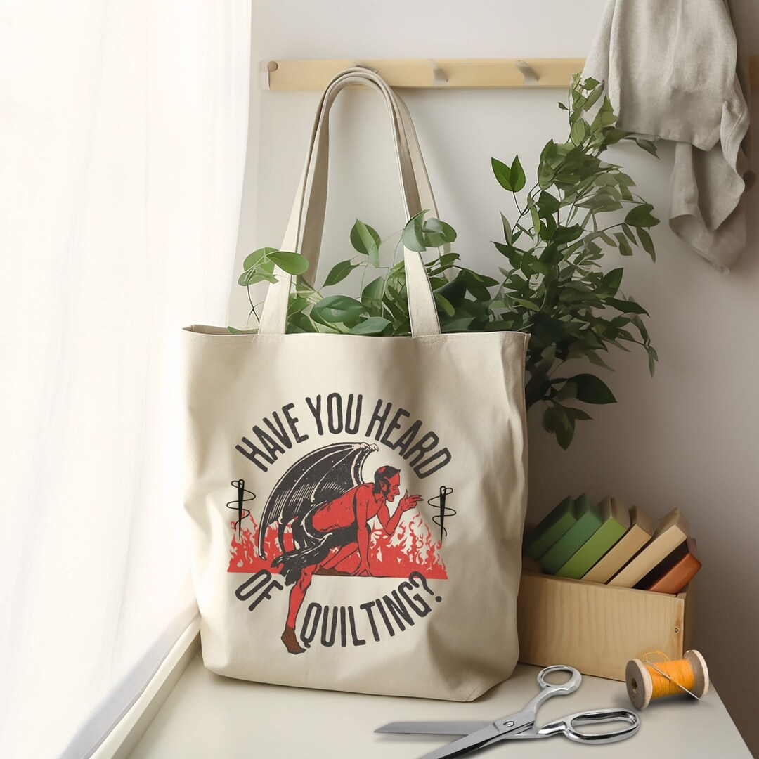 Funny Satan Quilting Quilter Sewing Gift for Dark Souls, Adult Humor ...