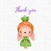 Bunny Village Watercolor Clipart, Easter Clipart PNG, Rabbit, Carrot ...