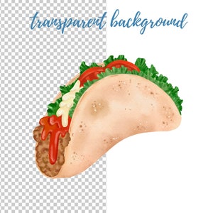 Fast Food Watercolor Digital Clipart PNG Download Junk Food Pizza Cheat ...