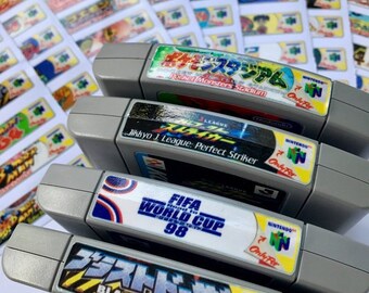 Nintendo Labels - Etsy