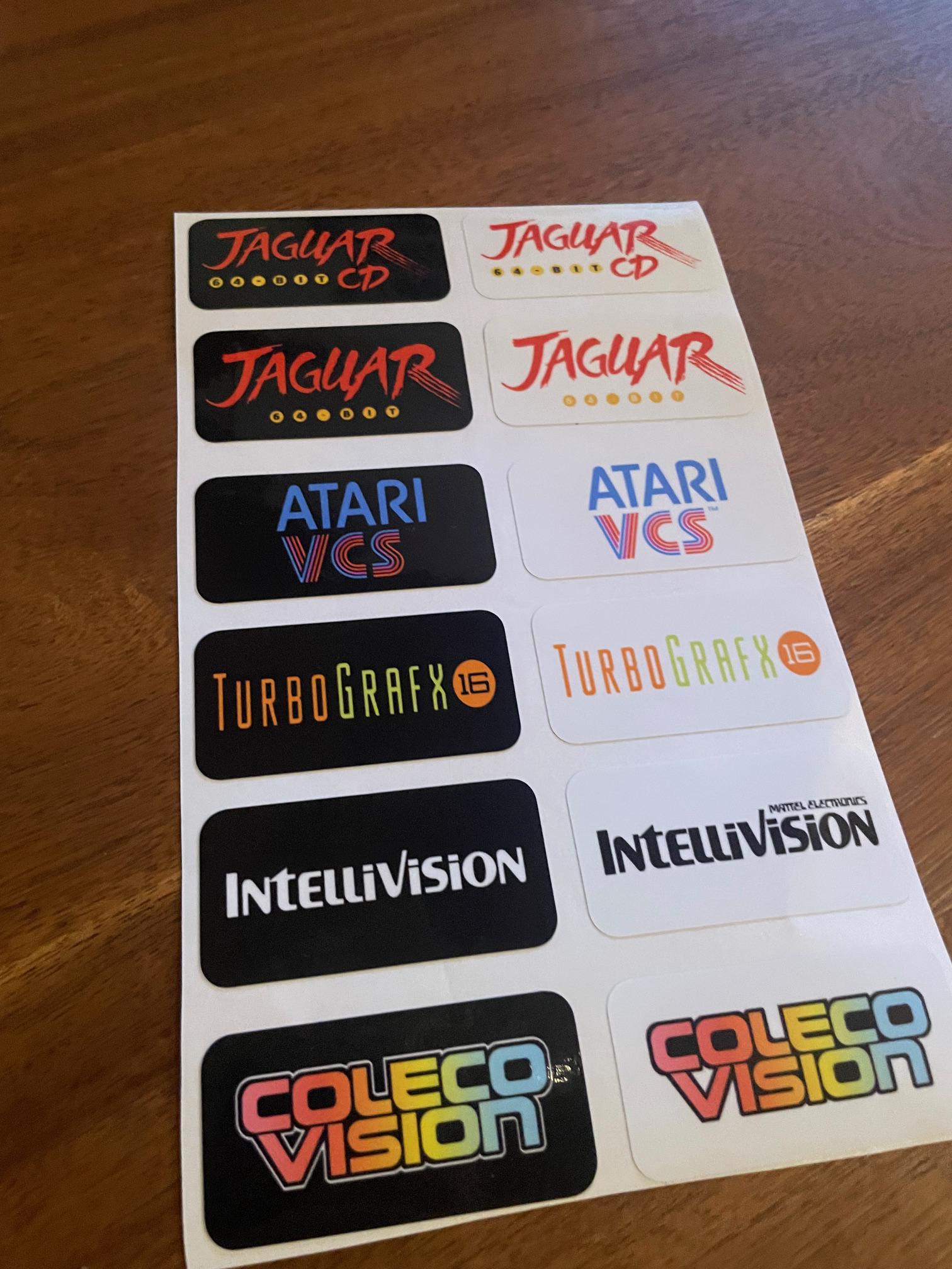 Video Game System/console Labels for Storage & Organization - Custom ...