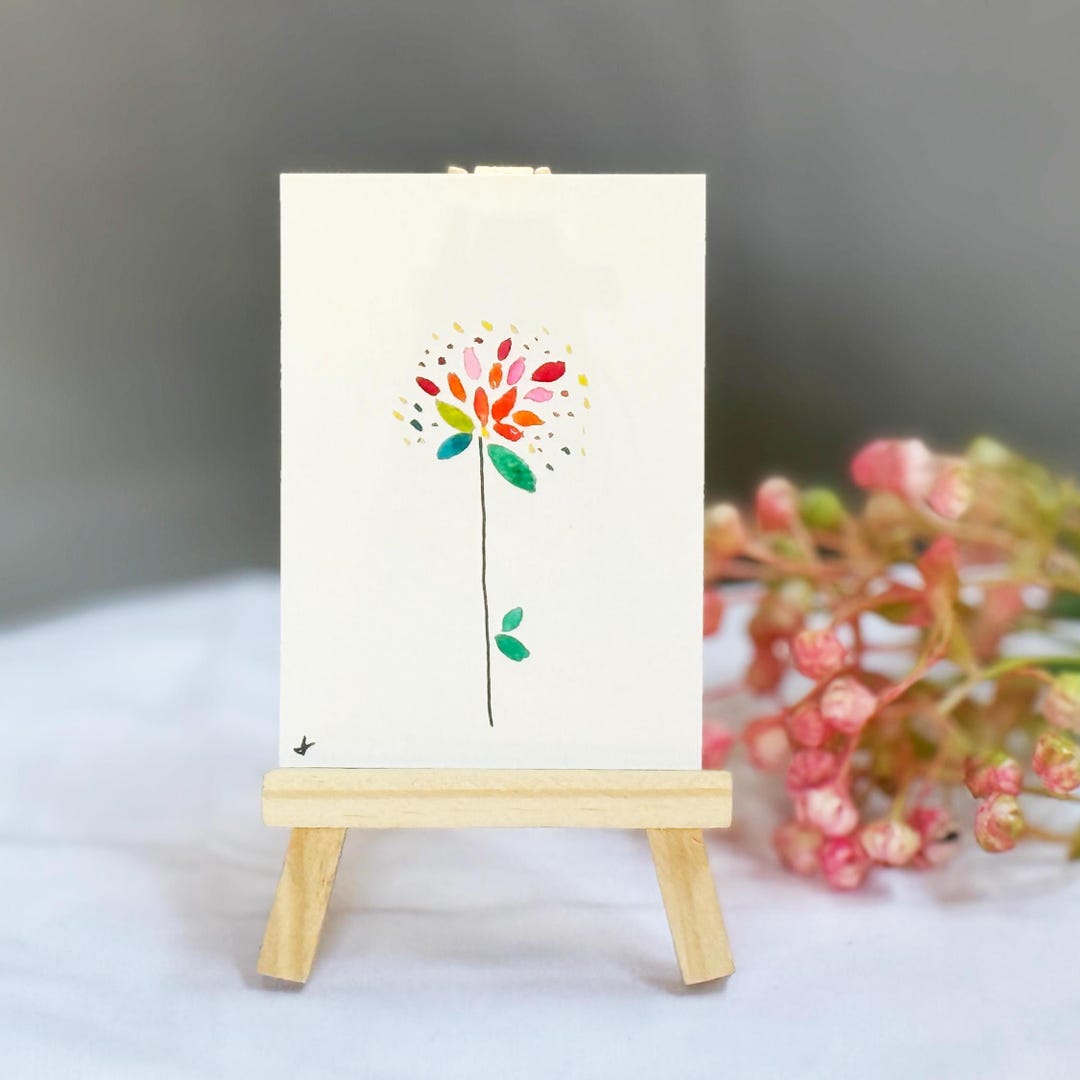 Watercolor Painting Flower | Tree Art | Prints by Jen Star | Whimsical ...