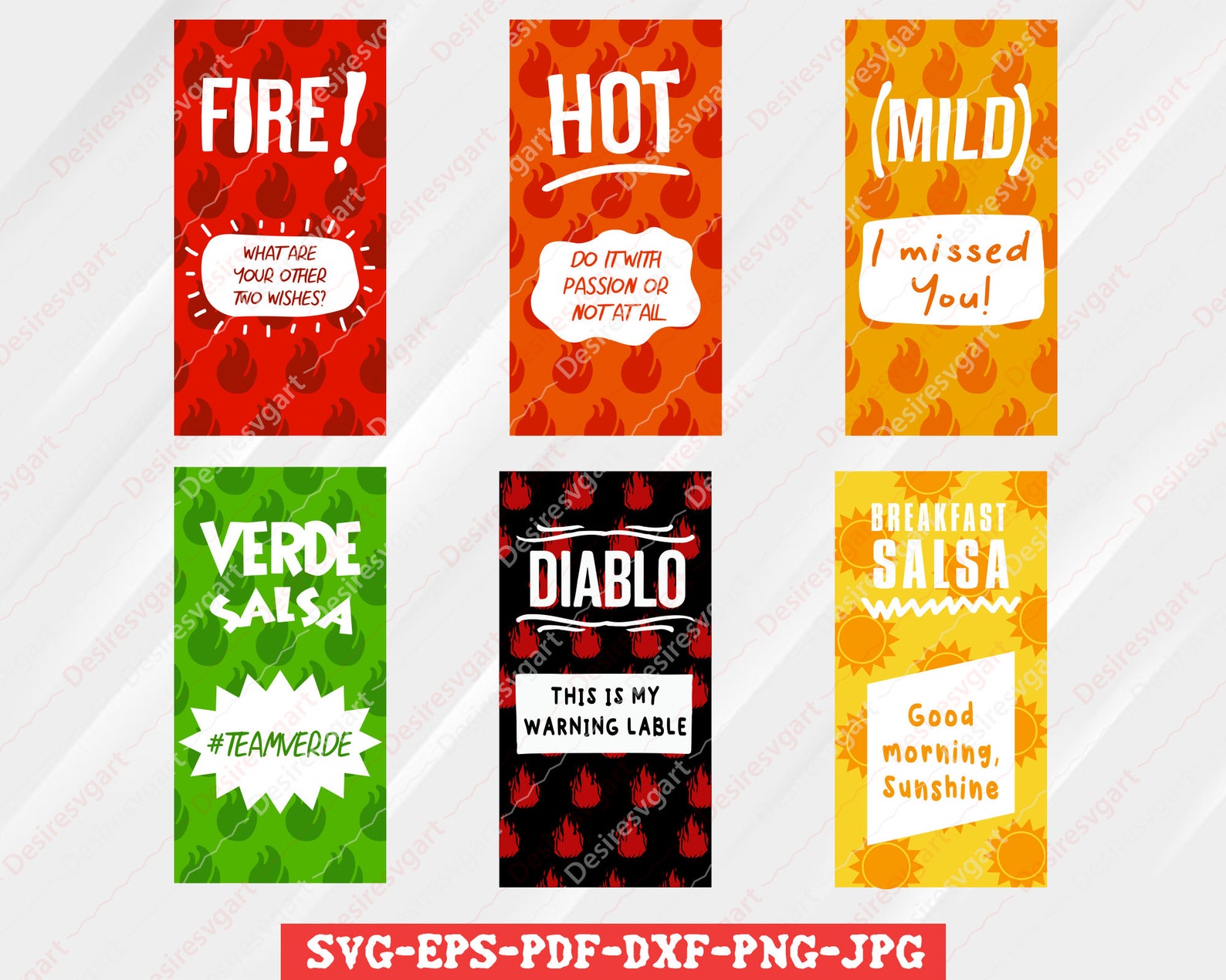Taco Sauce Packets, Hot Sauce Bundle Svg, Hot Sauce Svg, Taco PNG ...