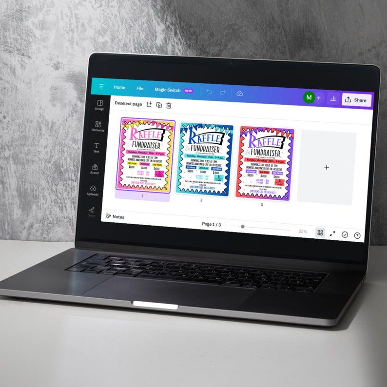 Editable Raffle Fundraiser Templates Galore, Raffle Ticket Fundraiser ...