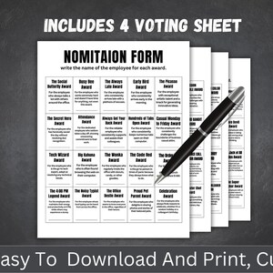Employee Appreciation With a Twist: Funny Award Certificates! Celebrate ...