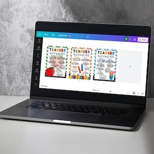 Empowering Educators: the Ultimate Teacher Survival Kit Printable Canva ...