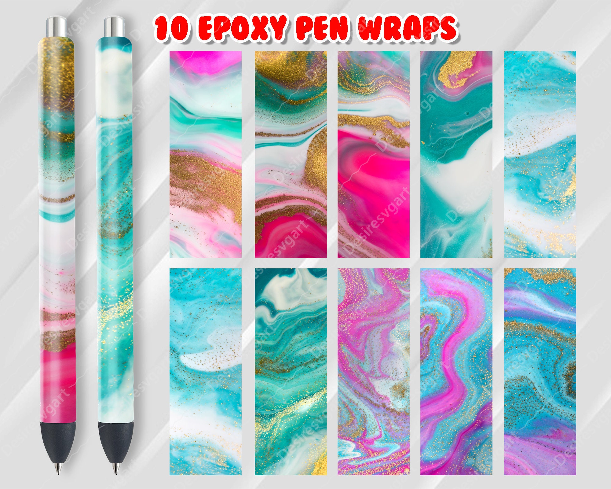 Pen Wraps Png Pen Wrap Waterslide InkJoy pen wraps Pen | Etsy