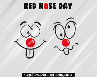 Red Nose Svg - Etsy UK