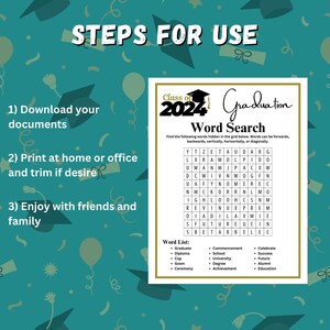 2024 Graduation Party Games | Class of 2024 Graduation Games | College ...