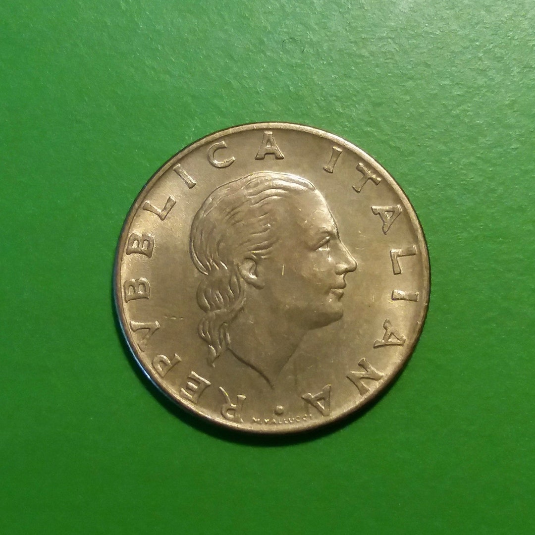 Italian 200 Lire, 1978, 1979, 1980, 1984, Vintage Coin From Italy ...