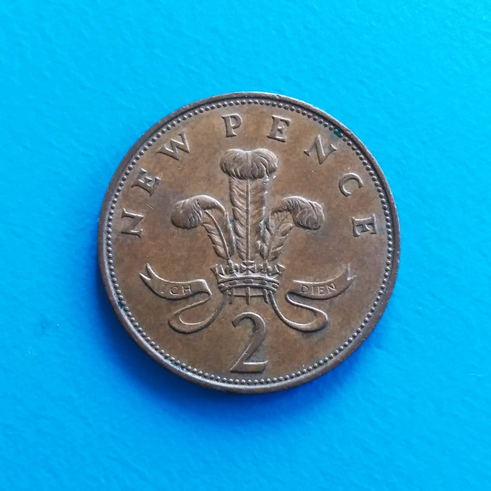 Great Britain, New Pence, 2 Pence, 1971, 1977, Vintage Coins From Great ...