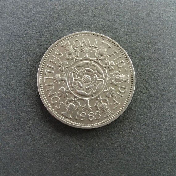 Großbritannien 2 Schilling 1963 1965 1966 Münze aus | Etsy
