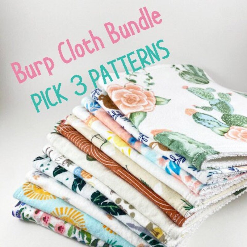 Burp Rags - Etsy