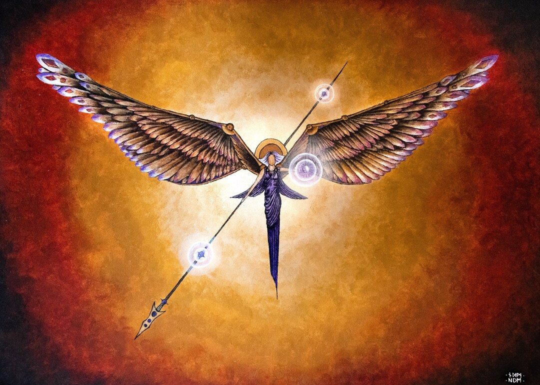 Valkyrie Art Print Viking Art Norse Art Multiple Sizes A5, A4, A3 - Etsy