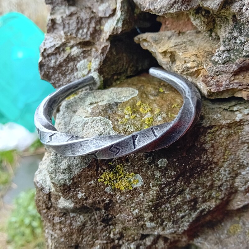 Hand Forged Bracelet - Etsy