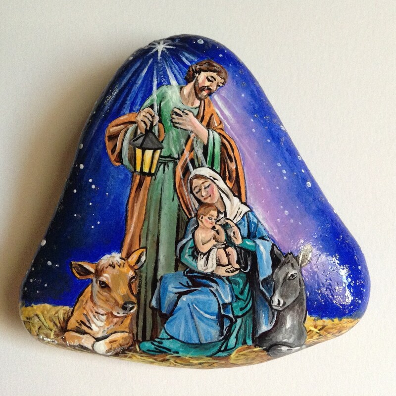 Christian Painted Rocks - Etsy