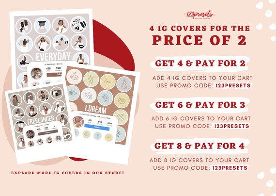 Boutique Instagram Story Highlight Trendy Influencers Illustrations ...