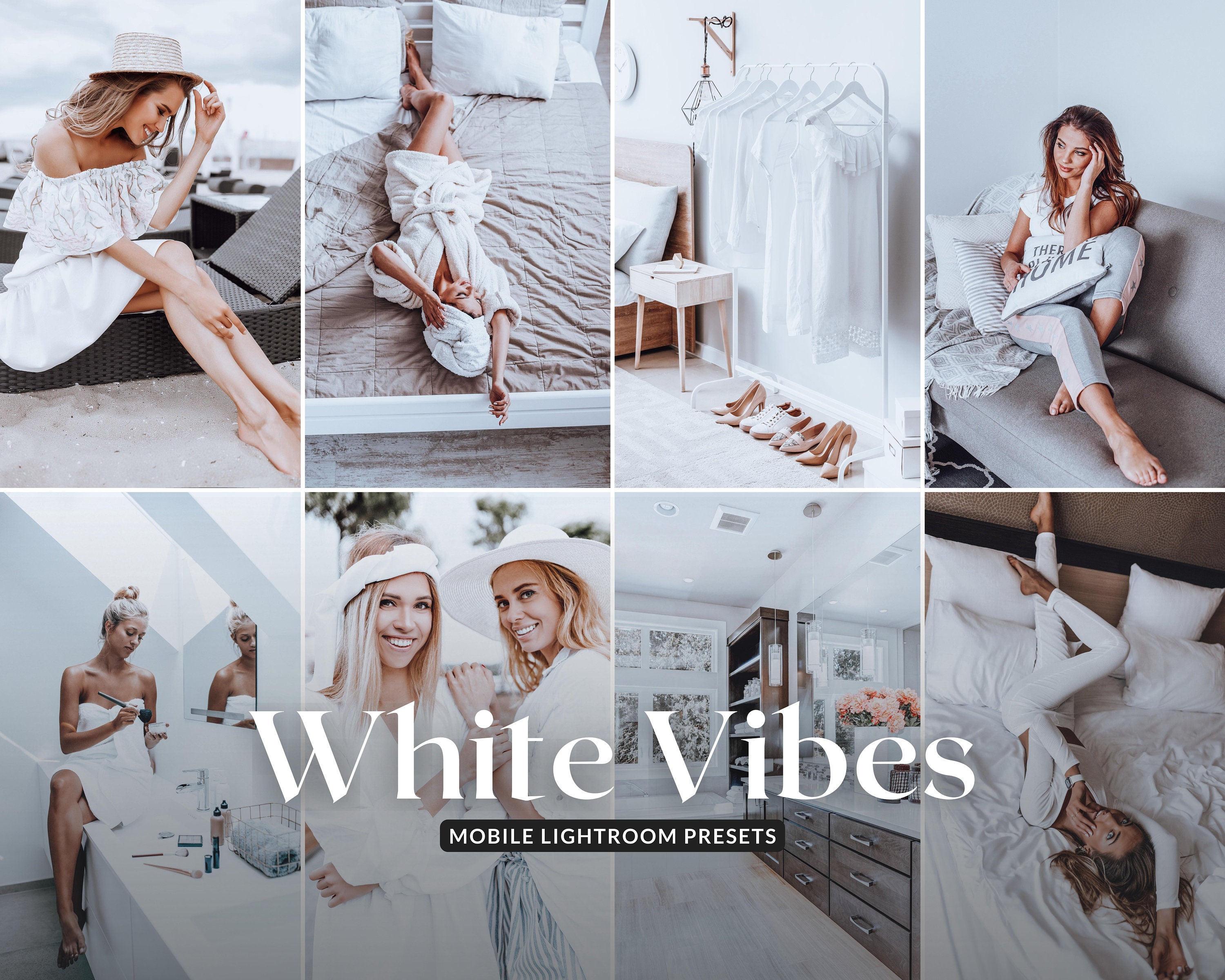 Photography 10 White Vibes Mobile Lightroom Presets Lightroom Presets ...
