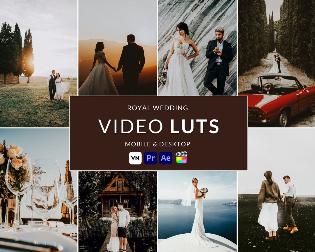42 Royal Wedding Video Luts, Final Cut Pro Lut, Film Luts, Luts Video, Cube Luts, Adobe Premiere ...