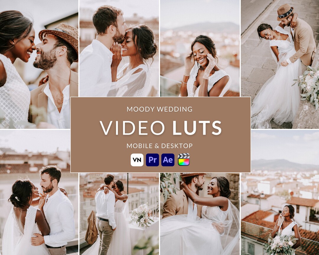 10 Moody Wedding Video Luts, Final Cut Pro Luts, Film Luts, Lut Video ...