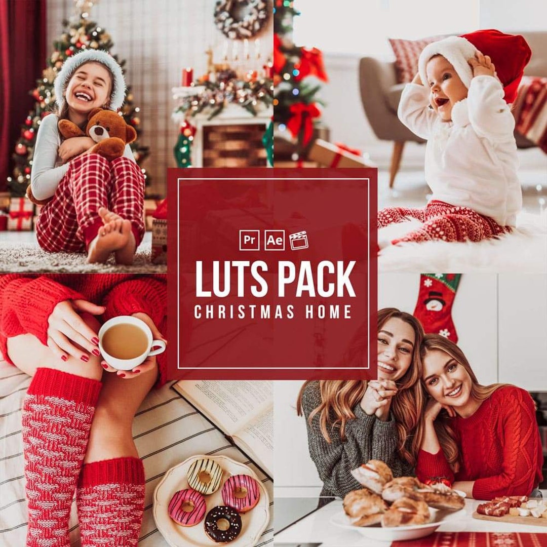 8 Christmas Home Luts Adobe Premiere Pro Luts Pack Video - Etsy