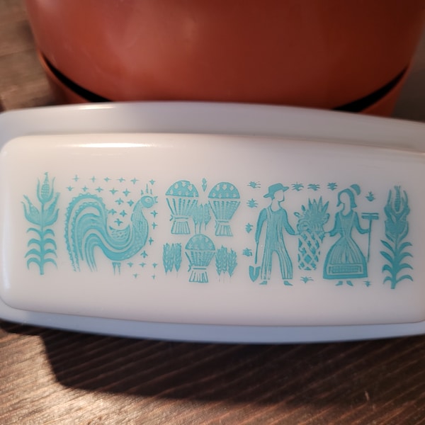 Pyrex Butter Dish - Etsy