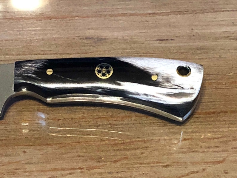 Natural Bull Horn Handle Gen Purpose Knife - Etsy