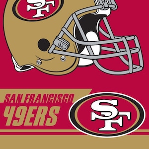 San Francisco 49ers Beach Towel - 49ers Pool Towel - NFL Football - Etsy