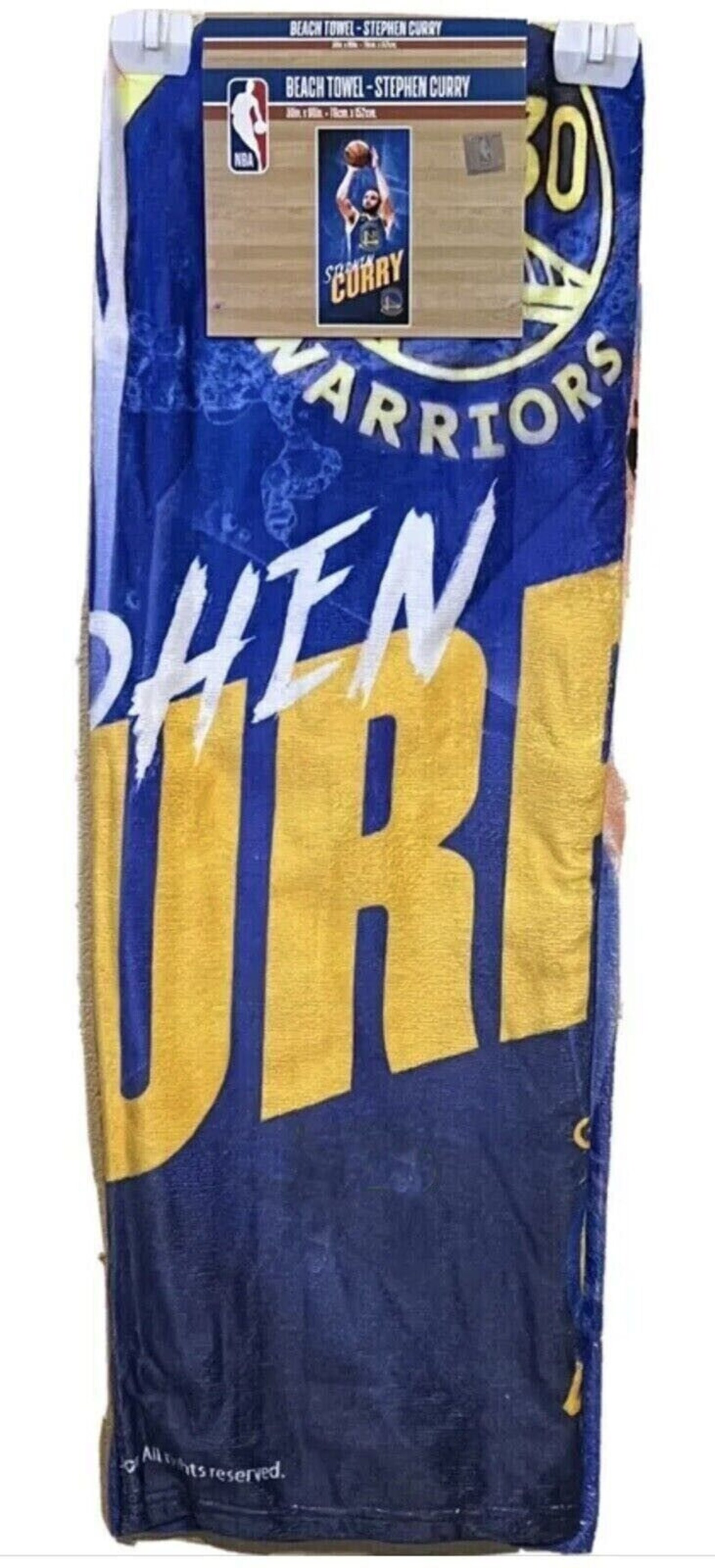 Stephen Curry Beach Towel - NBA Official Merchandise - 30" X 60" - Etsy